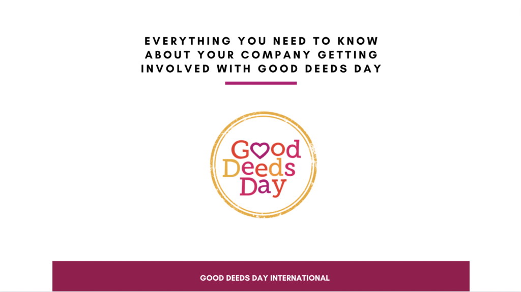 Download Materials - Good Deeds Day